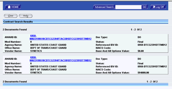 Search for Migrated Documents